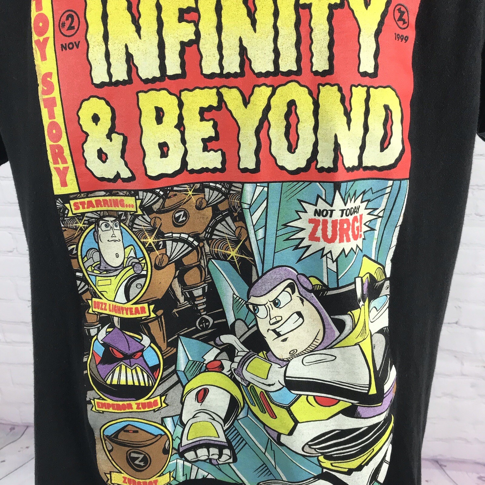 Disney Pixar Toy Story Infinity & Beyond T-Shirt Buzz… - Gem