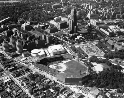 Pittsburgh Pirates FORBES FIELD Glossy 11x14 Photo Park Print Cathedral ...