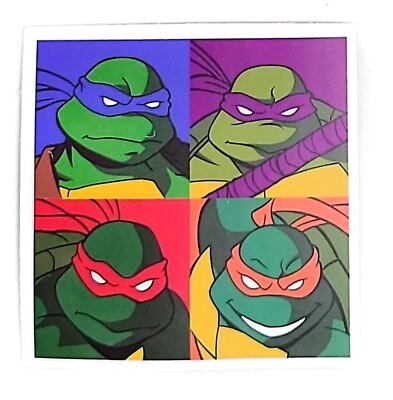 TMNT Teenage Mutant Ninja Turtles Shredder Krang April Water Resistant ...