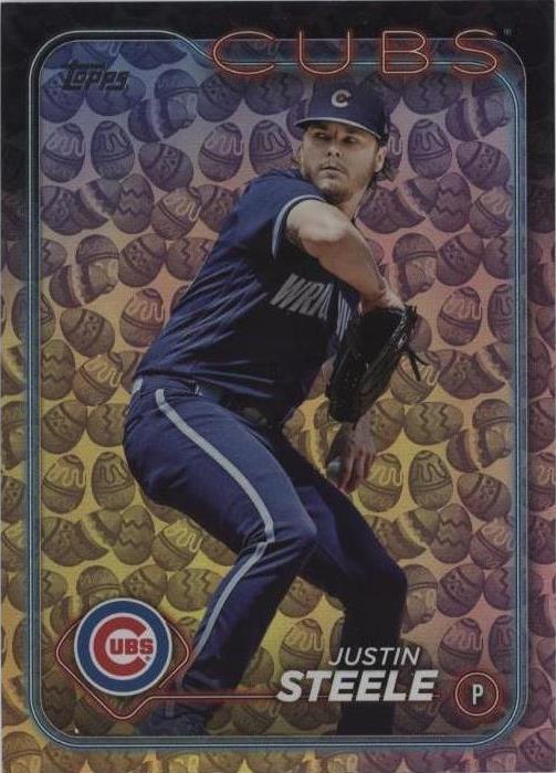 2024 Topps Series 1 - Justin Steele #318 Eggs for sale online | eBay