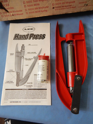 LEE BREECH LOCK RELOADING HAND PRESS W/ RAM PRIME TOOL | eBay