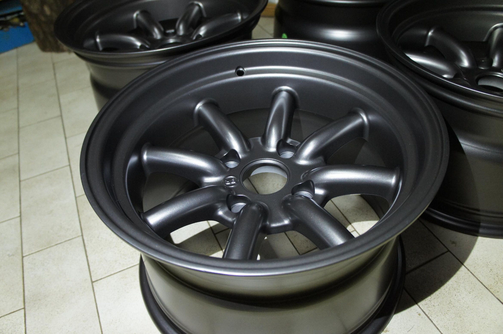 For Miata MX5 roadster e30 civic JDM GunMetal 15 Retro Banana Style ...