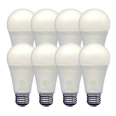 Teklectric - Soft White 3000K LED Light Bulbs A19 (12 Watts) | eBay