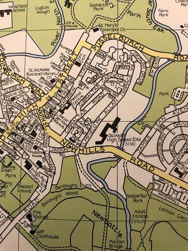 “Dalkeith Street Plan” Map | eBay