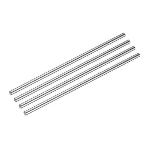 4 Pcs Linear Motion Rod 6mm x 200mm Case Hardened Steel Chrome Linear ...
