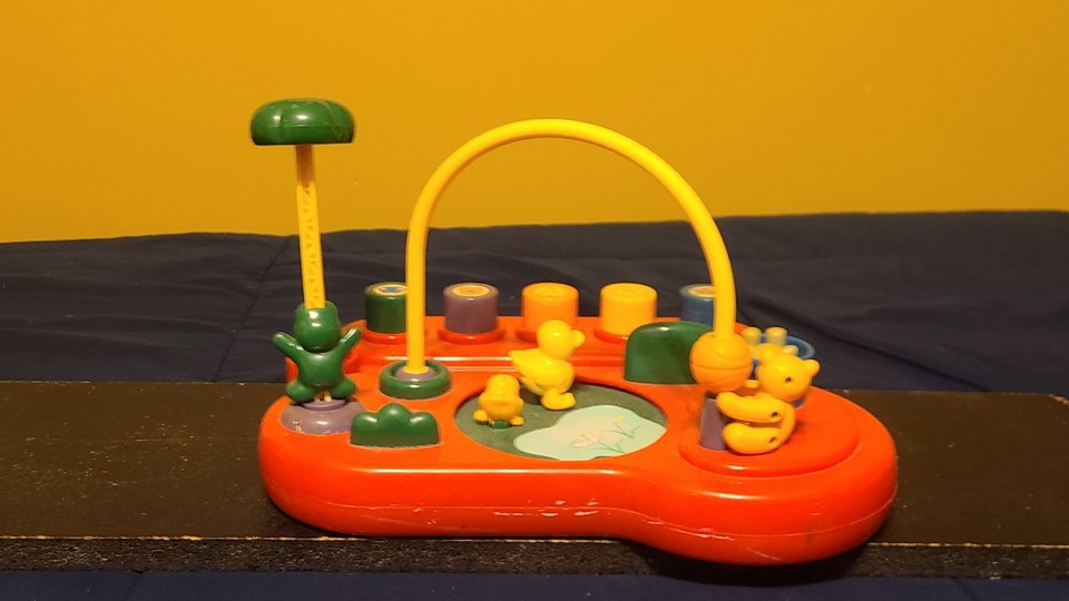 Vintage RARE HTF 90s-2000s Playwell Buttons Animals Activity Toy | eBay