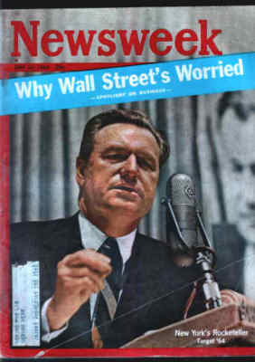 NEWSWEEK M14 1962 ROCKEFELLER-Birmingham-WALL STREET | eBay
