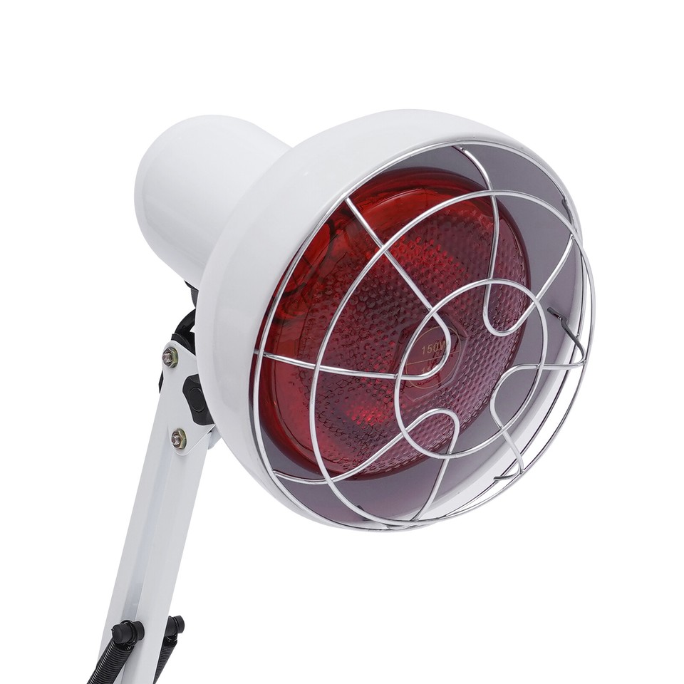 Infrared Lamp, Near Infrared Red Light Therapy Heat Lamp with Stand for ...