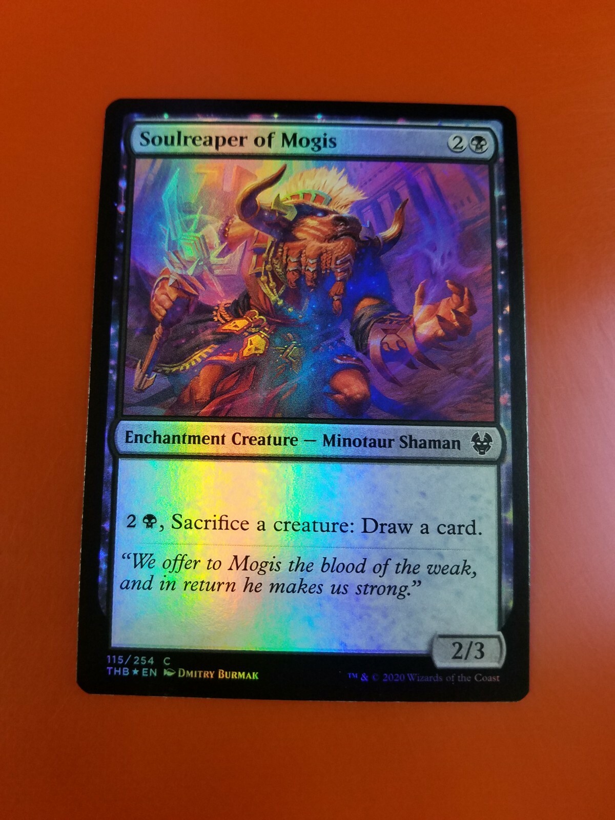1x Soulreaper of Mogis | FOIL | Theros Beyond Death | MTG Magic Cards ...