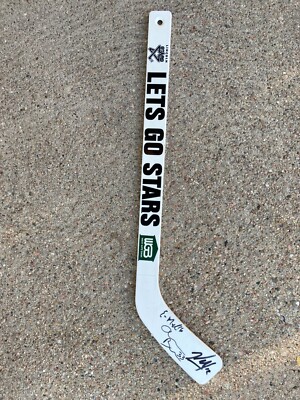 Vintage Lincoln Stars Mini Hockey Stick Giveaway - Autographed | eBay