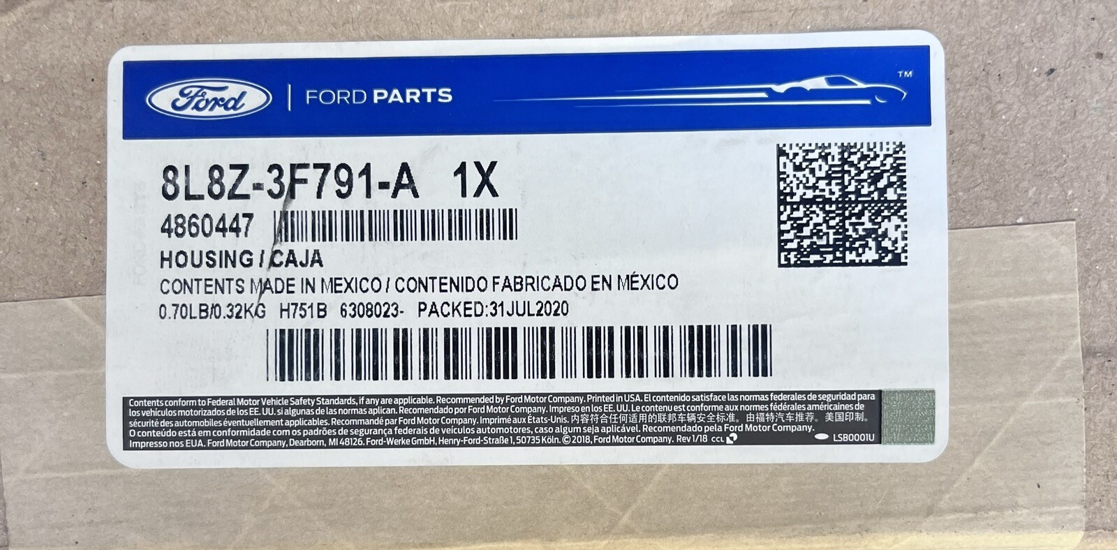 Genuine Ford Switch Housing Bracket 8L8Z-3F791-A 1008-2012 Escape | eBay