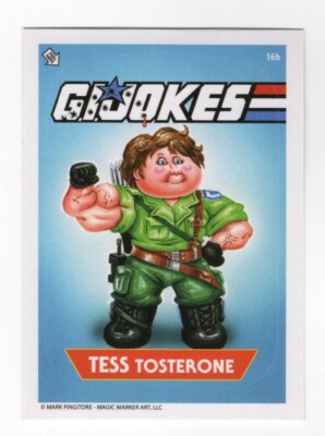 MARK PINGITORE 2023 G.I. JOKES OPEN EDITION TESS TOSTERONE CARD 16b | eBay