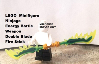 LEGO Minifigure Ninjago Energy Battle Weapon Double Blade Ninja Fire ...