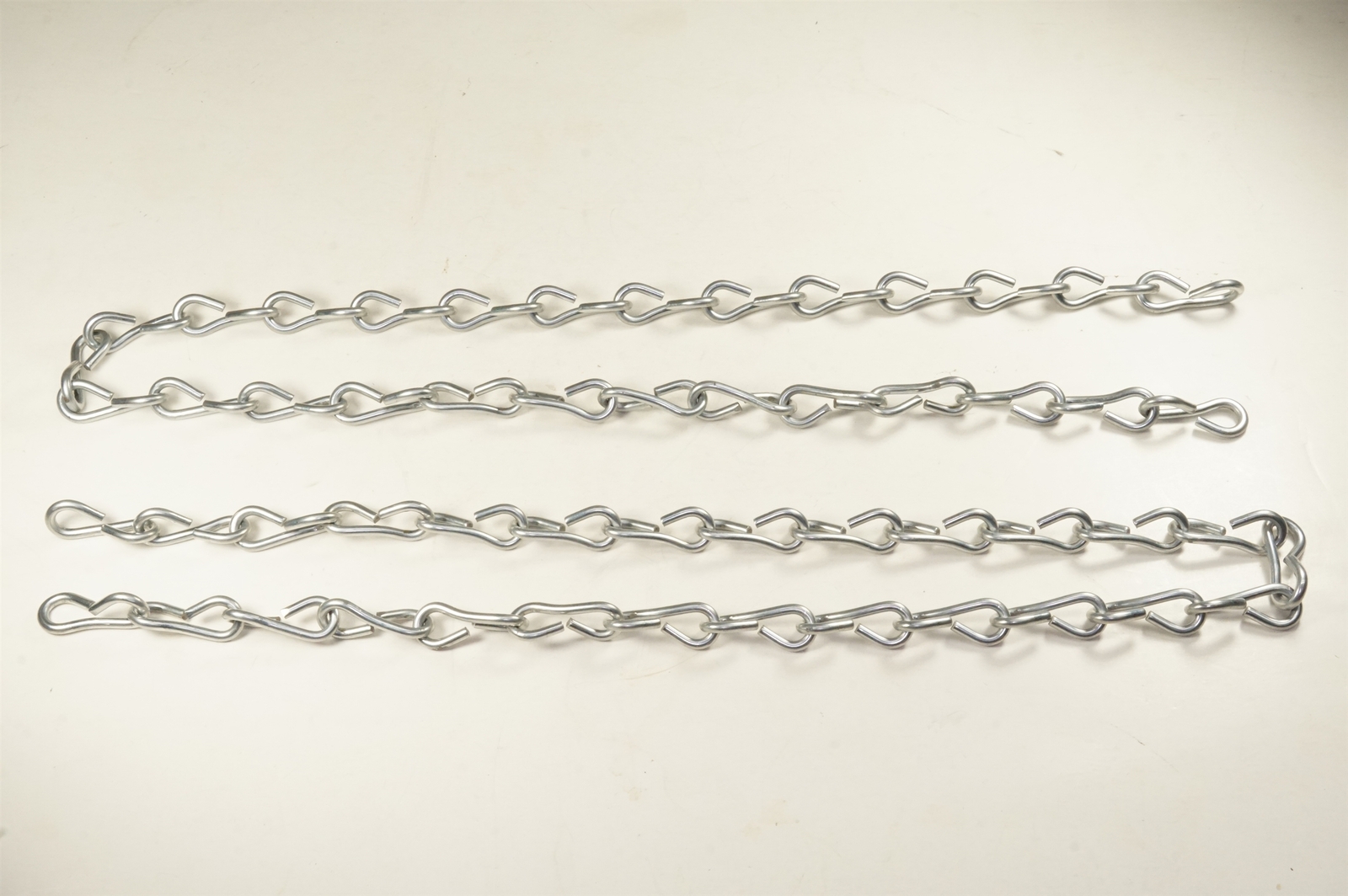 Lot of 2 C602600380024I Pre Galvanized No. 12 Jack Chain 2' Sections ...