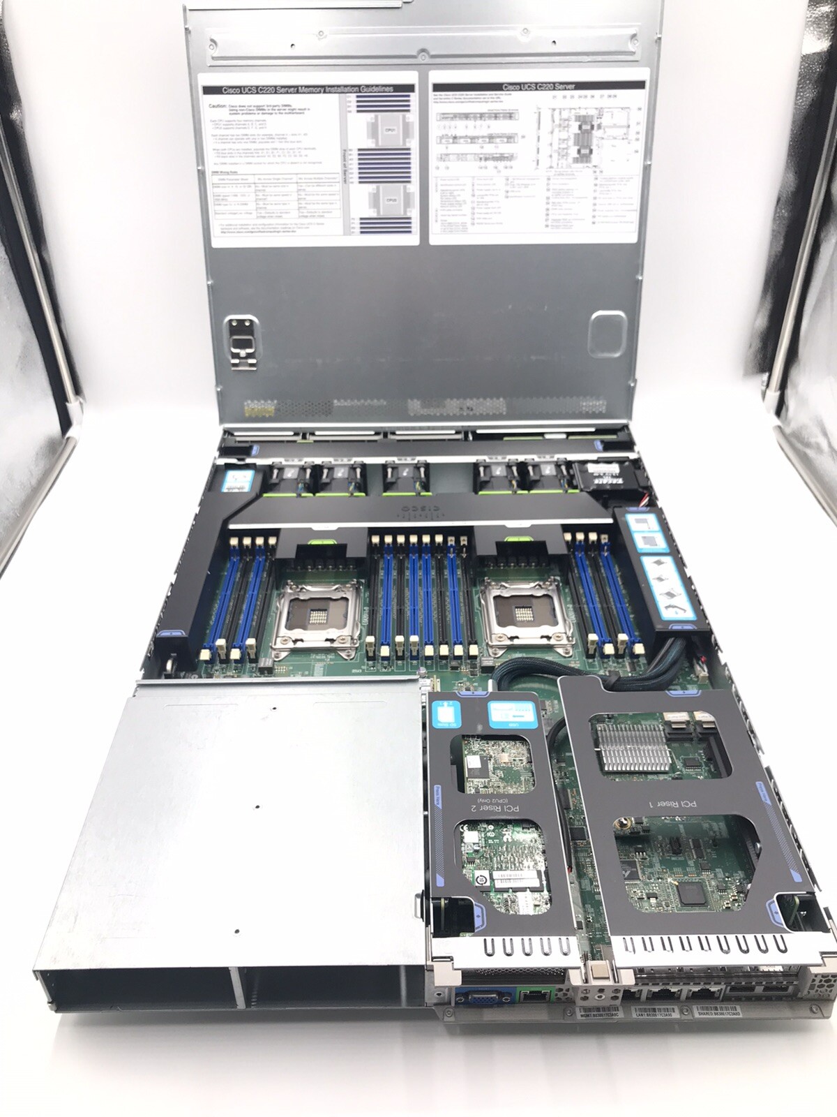 Cisco UCSC-C220-M3S CTO 2 CPU Sockets 16 Mem Slots 8 2.5" Bays 2 450W ...