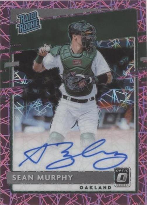 2020 Panini Donruss Optic - Rated Rookie Signatures Sean Murphy #RRS-SM ...