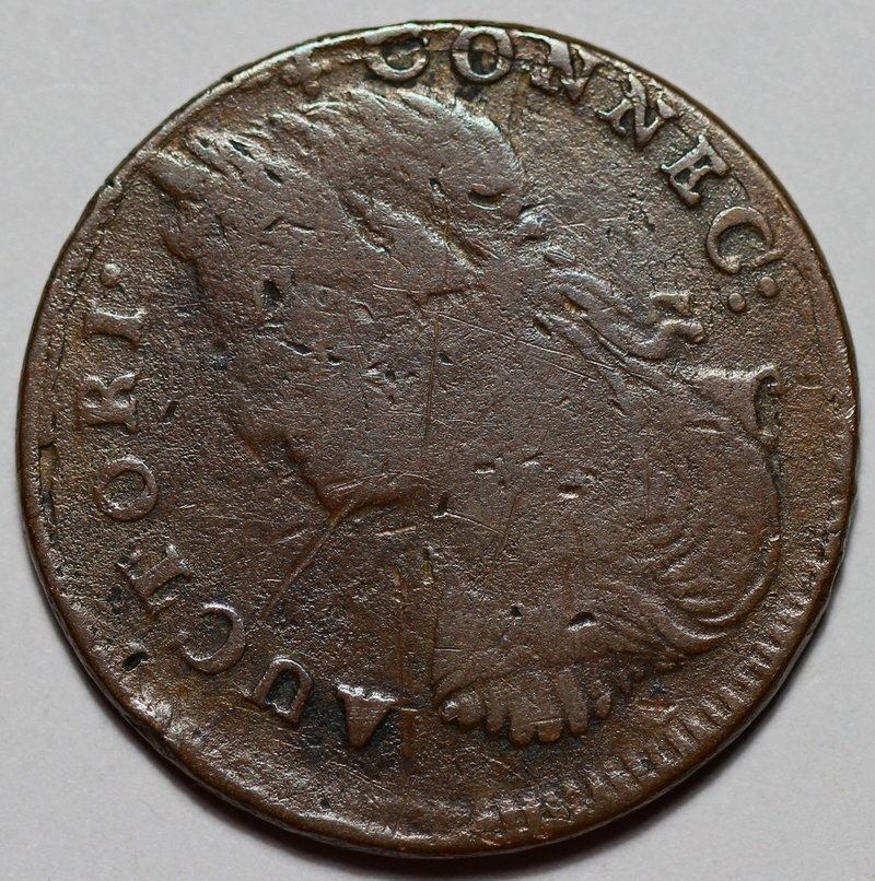 1787 Connecticut Colonial Copper, Draped Bust Left | eBay