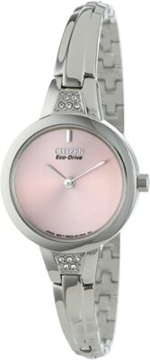 CITIZEN ECO-DRIVE Womens Wristwatch EX1150-52X BRACELET SILHOUETTE NIB ...