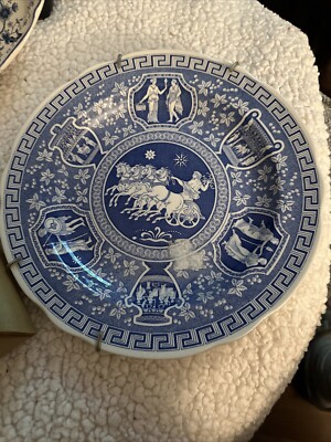 THE SPODE BLUE ROOM COLLECTION Horse Roman GREEK Dinner Plate c.1806 | eBay