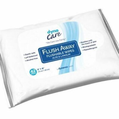 Flushable Personal Wipe Box Of 1 By Dynarex | eBay