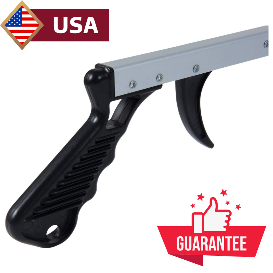 Heavy Duty Grabber Tool Industrial Pick Up Stick Trash Reacher Grip ...