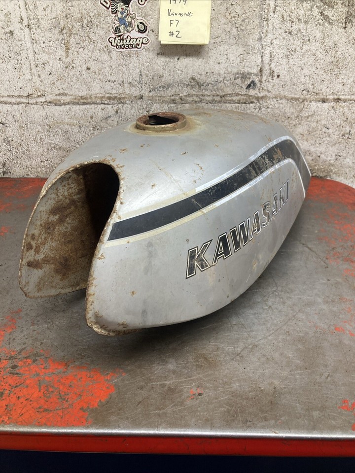 1974 Kawasaki F7 F 7 175 Enduro Gas Fuel Petrol Tank | eBay