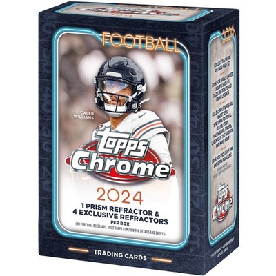 2024 Topps Chrome Football Blaster Box Factory Sealed | eBay