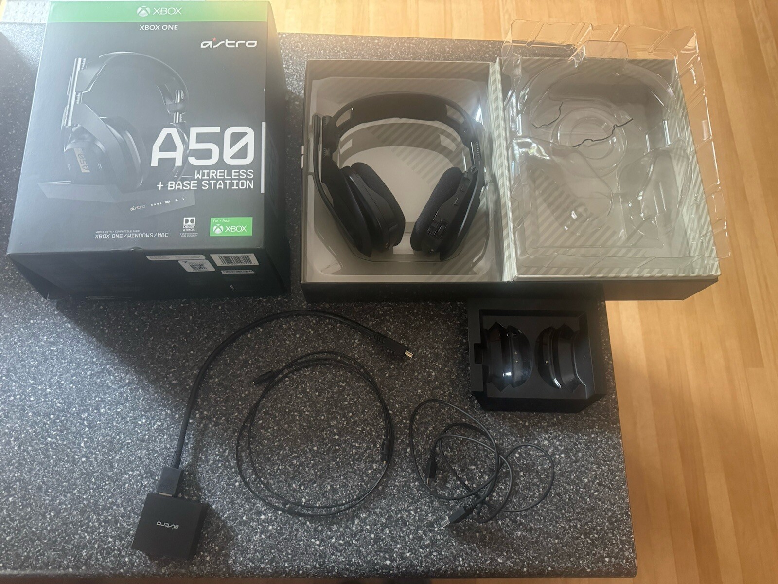 Astro A50 Wireless Headphones + Base Station + Adapter 97855148155 | eBay