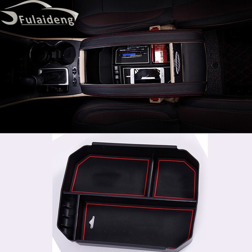 Car Center Console Tray Armrest Storage Box For Toyota Highlander 2014 ...