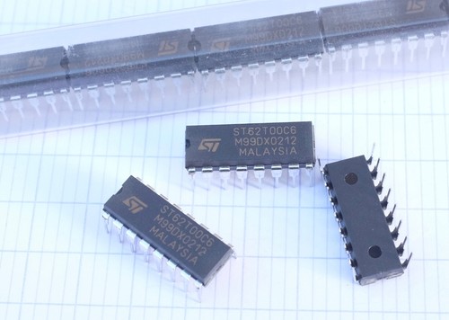 2x STMicroelectronics ST62T00C6 Circuit Intégré DIP 16. Lot de 2 pièces ...