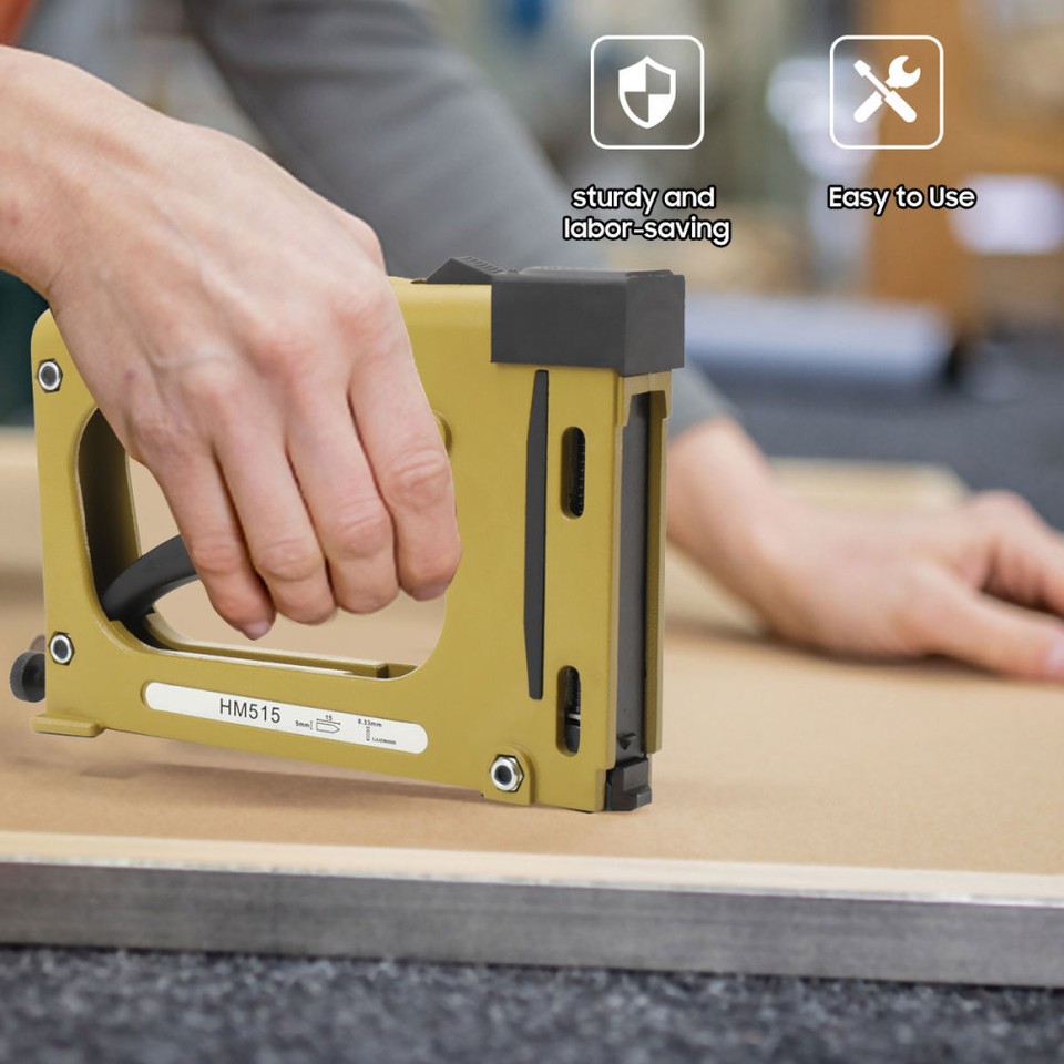 Point Driver Stapler Manual Picture Framing Tool Frame Gun Nailer ...