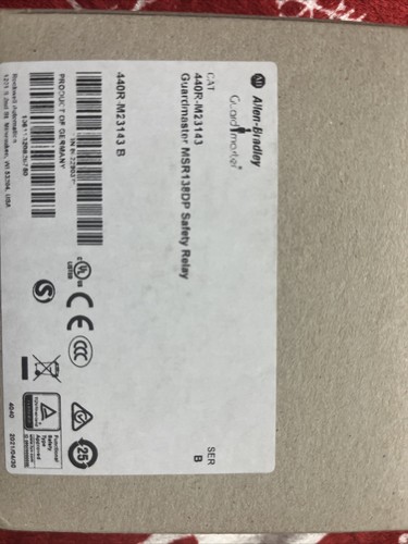 440R-M23143 New in Box Allen-Bradley Ser B MSR138DP Safety Relay US ...
