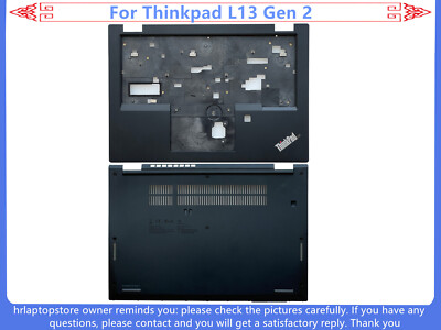 New For Lenovo Thinkpad L13 Gen 2 Upper Case Palmrest Cover W/FPR ...