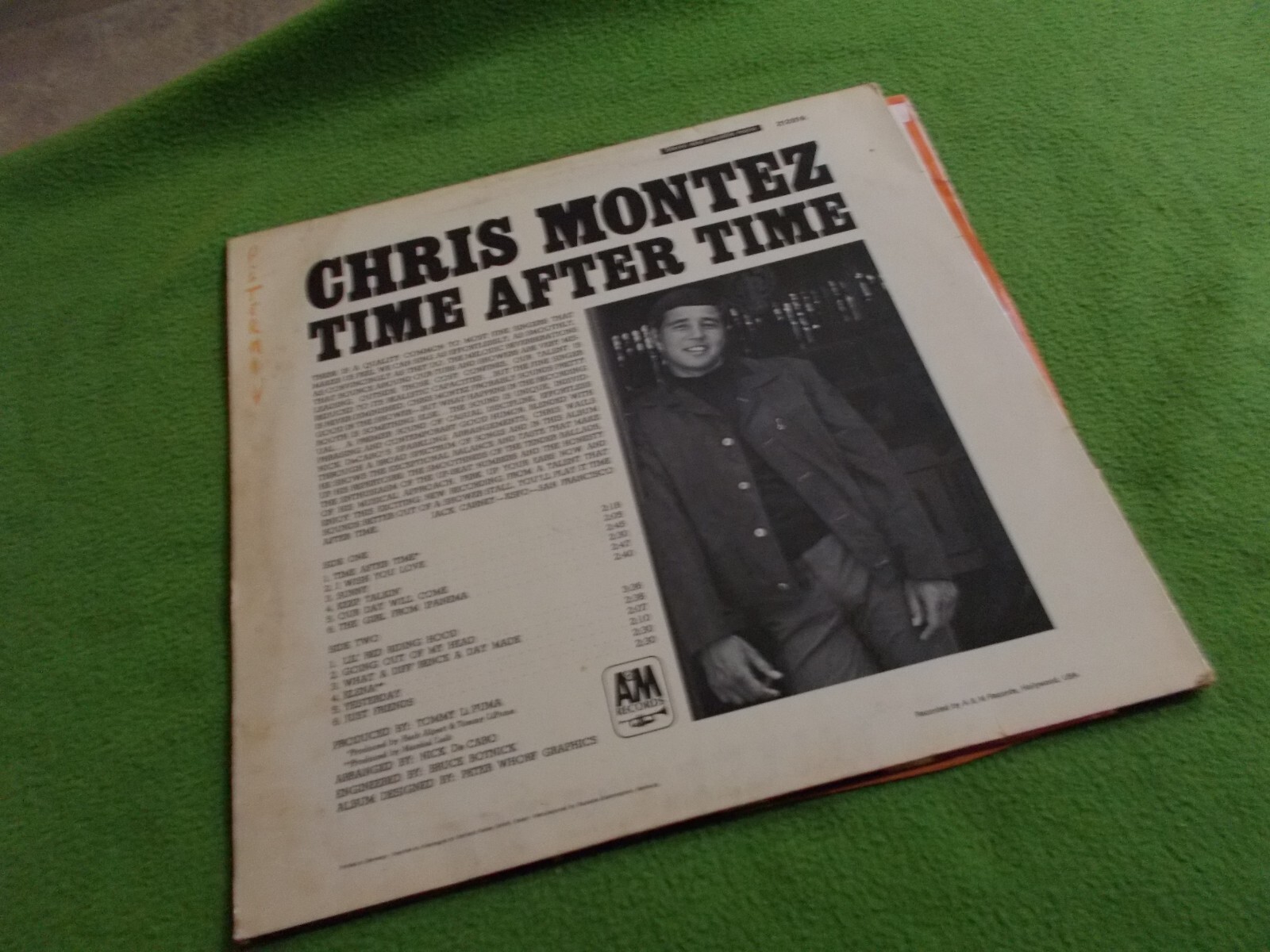 CHRIS MONTEZ Time After Time LP '66 A&M (VG++) German | eBay