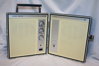 Vintage Channel Master Portable 8Track Player 1970s | eBay