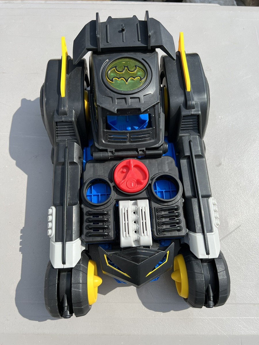 Imaginext DC Super Friends Batmobile Transforming Remote Control Car ...