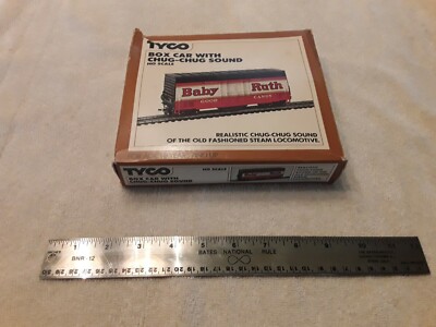 TYCO HO scale Baby Ruth boxcar with chug chug sound (HO165320) | eBay