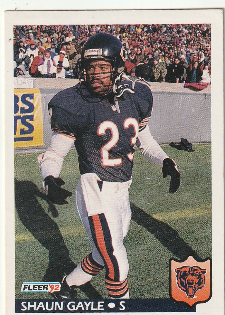 FREE SHIPPING-MINT-1992 Fleer Shaun Gayle #39-PLUS BEARS BONUS CARDS | eBay