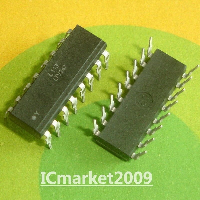 5 PCS LTV847 DIP-16 High Density Mounting Type Photocoupler Chip IC | eBay