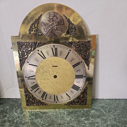 Emperor Grandfather Clock Dial Face Tempus Fugit Jauch Grandfather ...