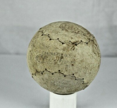 Antique Clincher Hand Stitched Leather Softball | eBay