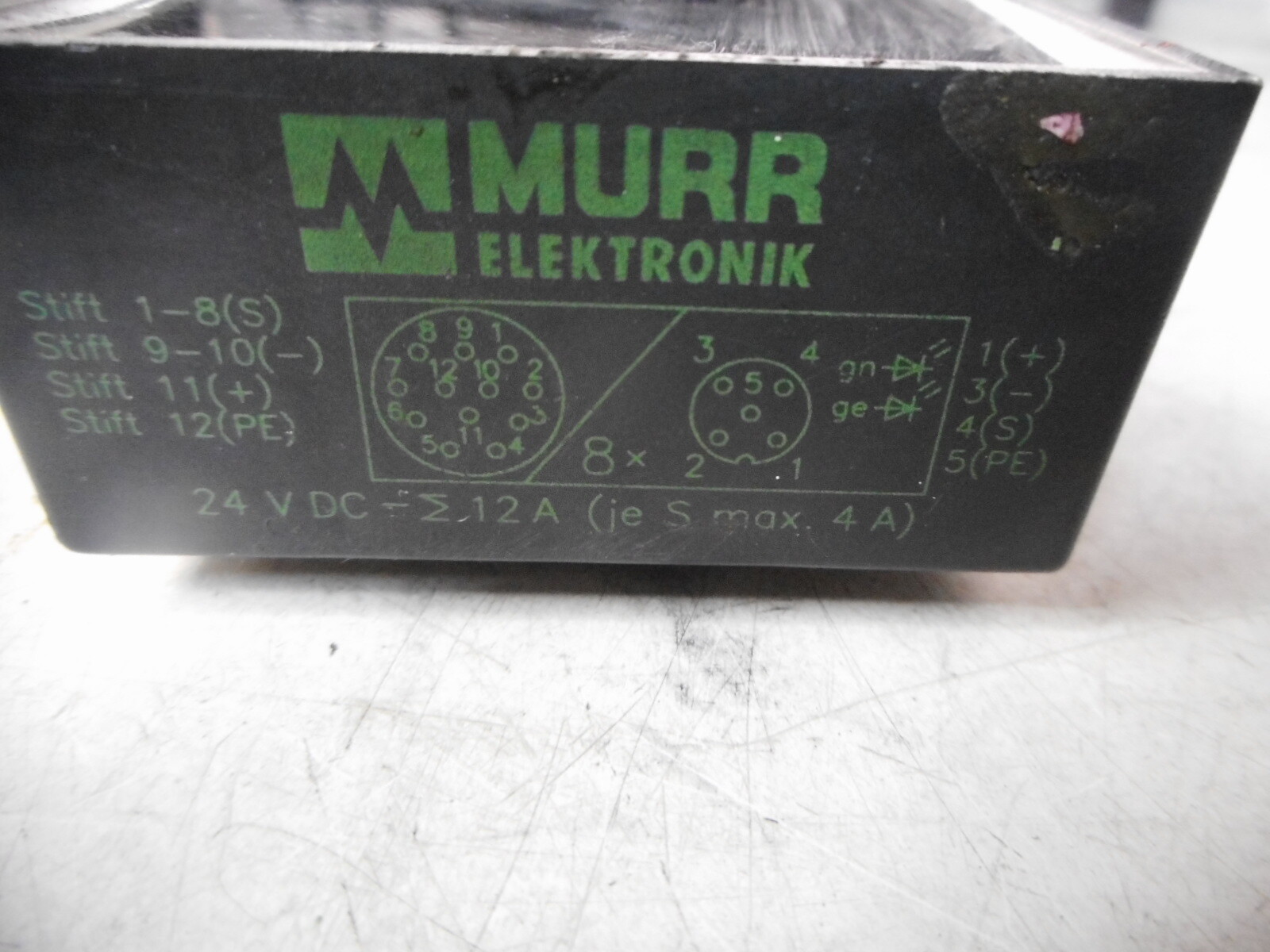 MURR ELEKTRONIK -- PASSIVE DISTRIBUTION BLOCK M12 Connector -- 27762 | eBay