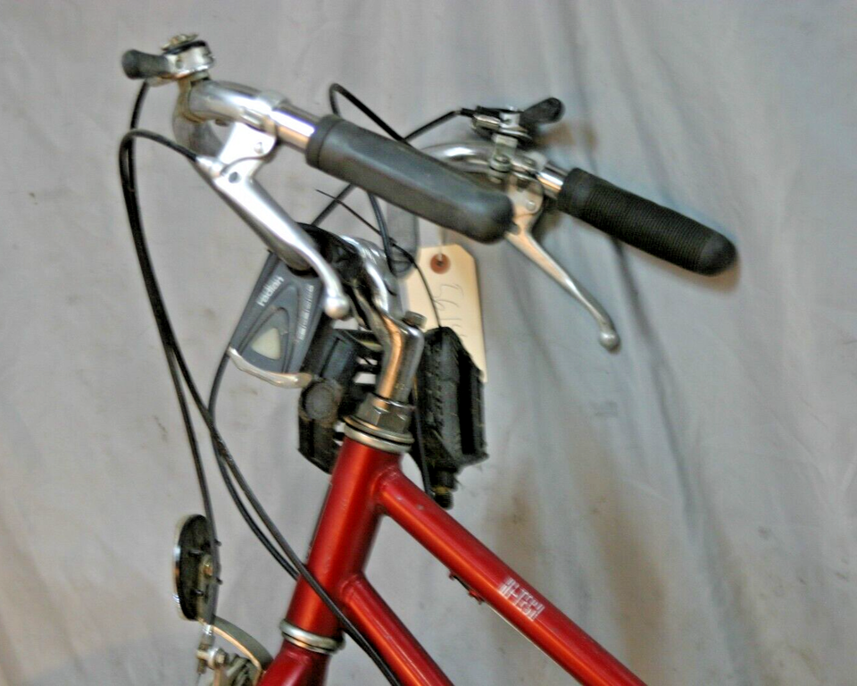 1980 Ross Hi-Tech Cruiser Bike 20" Large Retro 10 Speed Red Steel USA ...