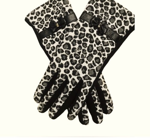 Women’s Black White Leopard Animal Print Phone Screen Fingerprint ...