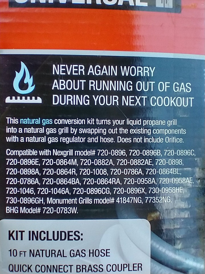 (Factory Sealed) Universal Natural Gas Conversions Kit | eBay
