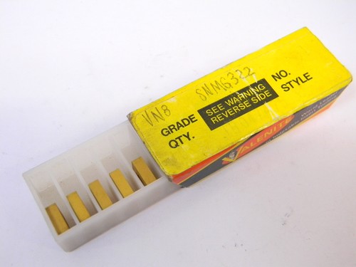 NEW SURPLUS 10PCS. VALENITE SNMG 322 GRADE: VN8 CARBIDE INSERTS | eBay