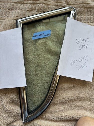 DETOMASO PANTERA 71-74 PARTS DRIVERS REAR WINDOW ORIGINAL QUARTER GLASS ...