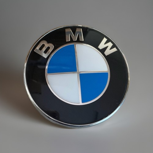 2007-2011 BMW 328i Emblem Logo Badge Symbol Rear Trunk White Black Blue ...
