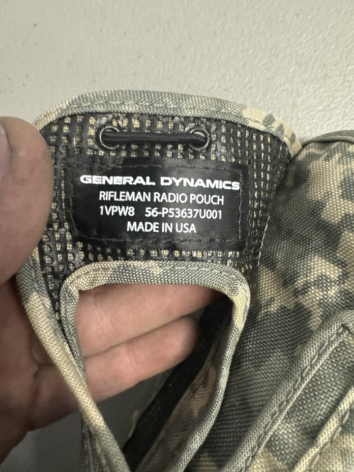USGI Molle 2 Thales Rifleman Radio Pouch UCP ACU Radio Pocket | eBay