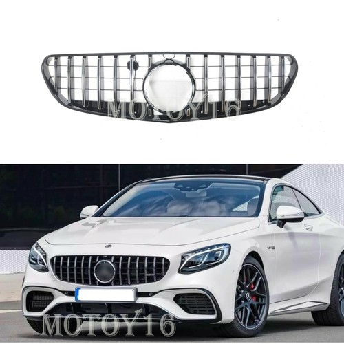 GT Style Panamericana Grill for Mercedes S Class C217 W217 2Door Coupe ...